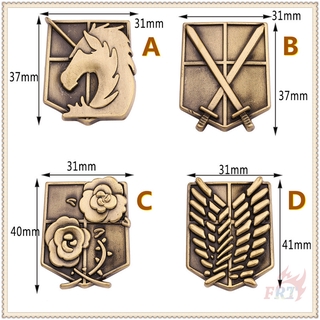 Attack On Titan - Corps Emblem Series 01 Brooches ★ 1Pc Anime Scouting ...