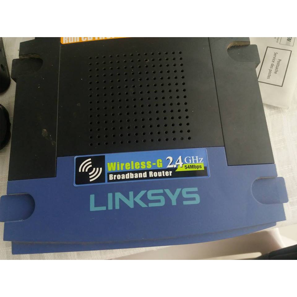 Linksys WRT54GL Wireless Broadband Router ย่านความถี่ 2.4GHz ความเร็ว ...