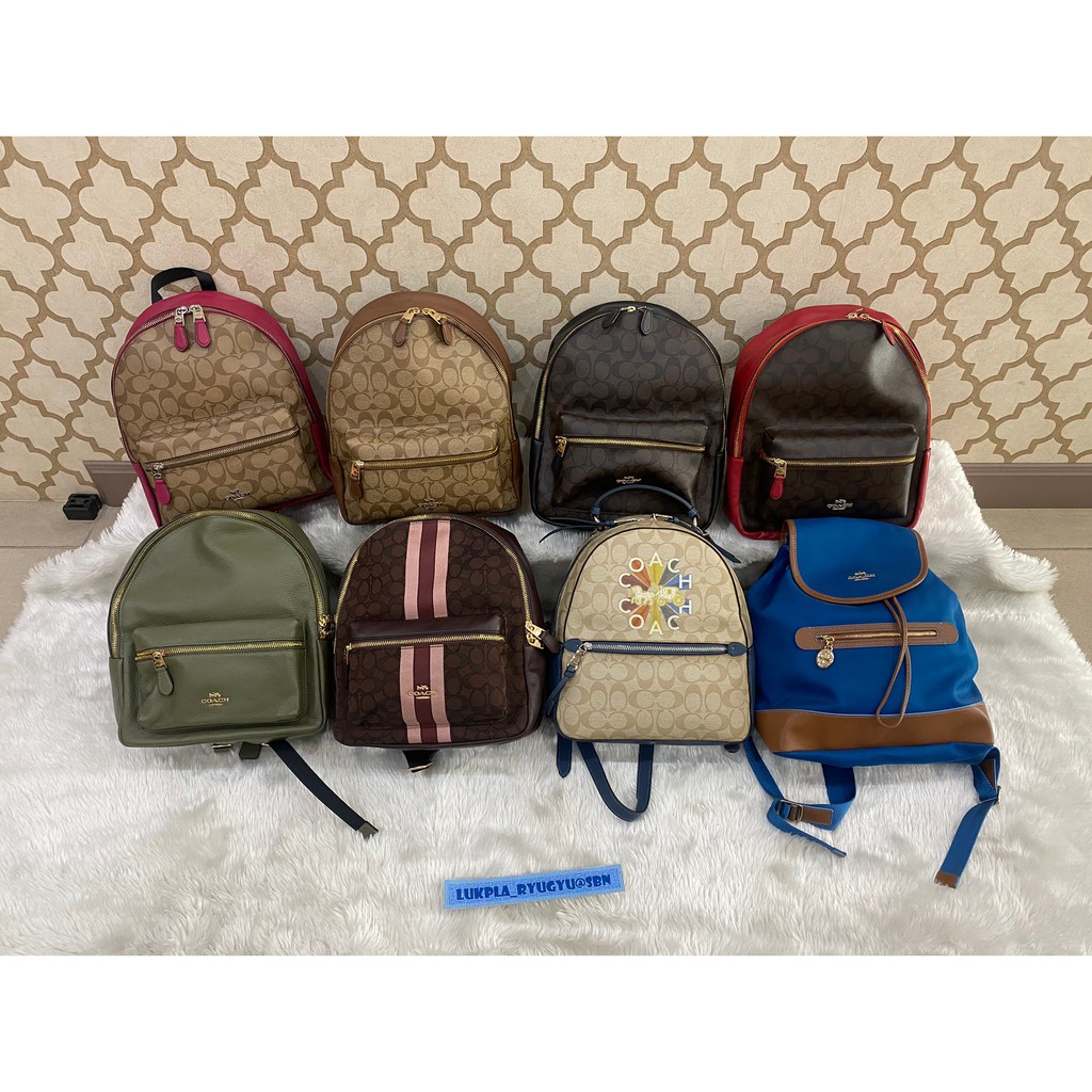 COACH แท้ 💯% COACH MEDIUM BACKPACK เป้ Coach ไซส์กลาง | Shopee Thailand