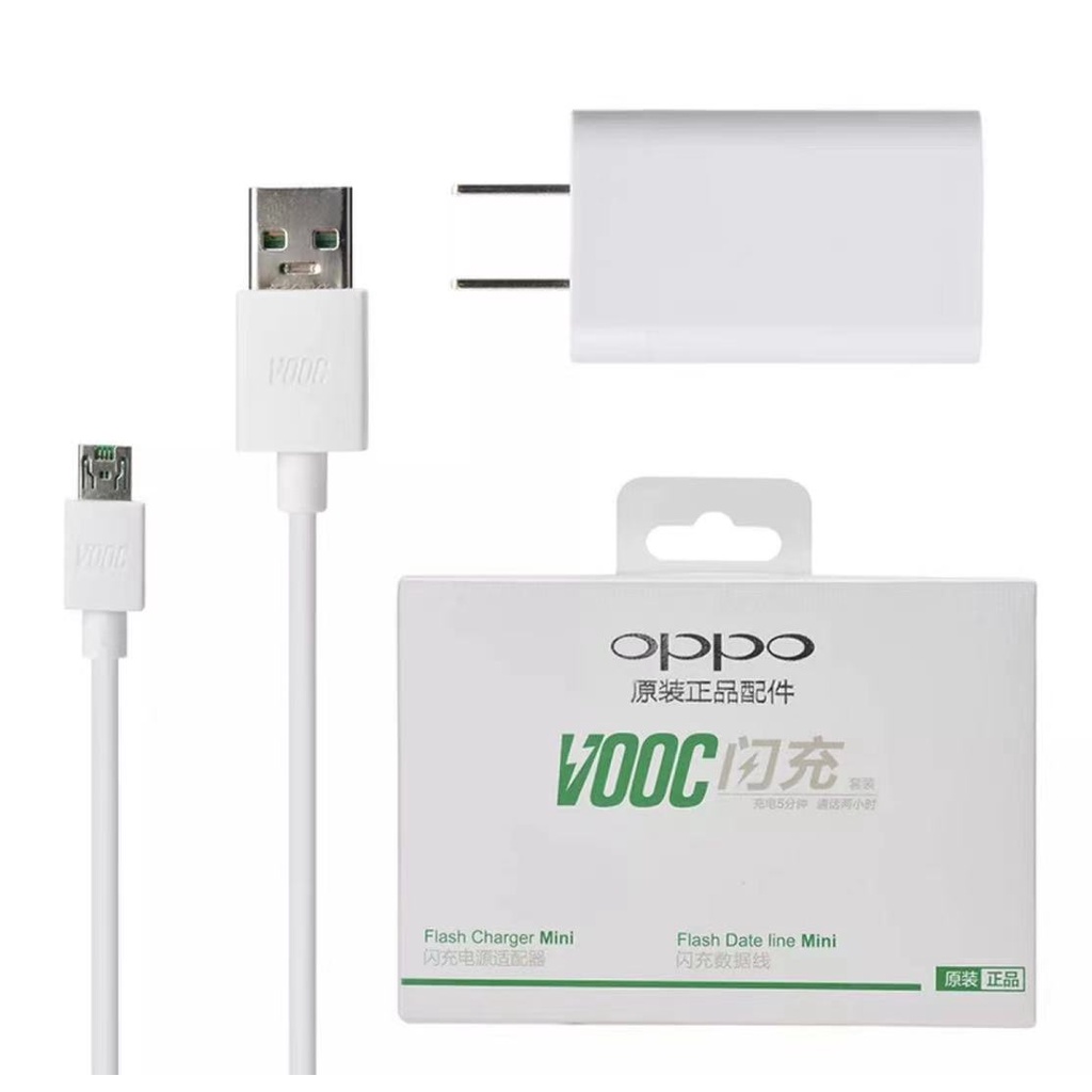 หัวชาร์จ+สายชาร์จ ออปโป OPPO VOOCชุดชาร์จ ของแท้ รองรับรุ่นF9 F5 r15 r11 r11s r9s r9 r11plus ...