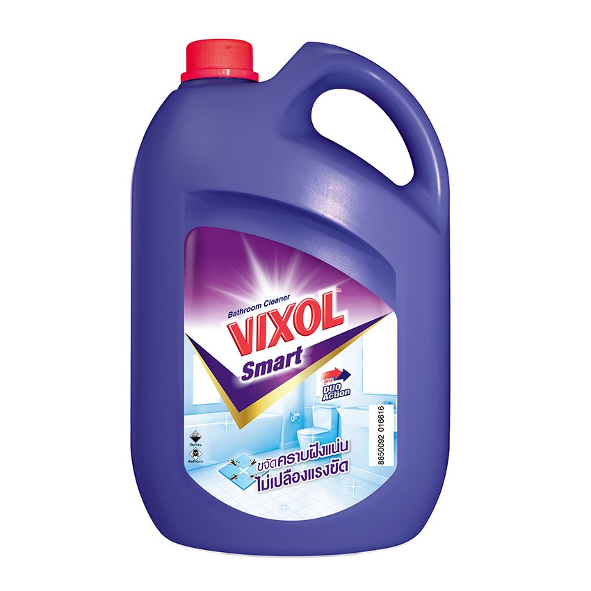 VIXOL วิกซอล น้ำยาล้างห้องน้ำ สมาร์ท สีม่วง 3500 มล. | Shopee Thailand