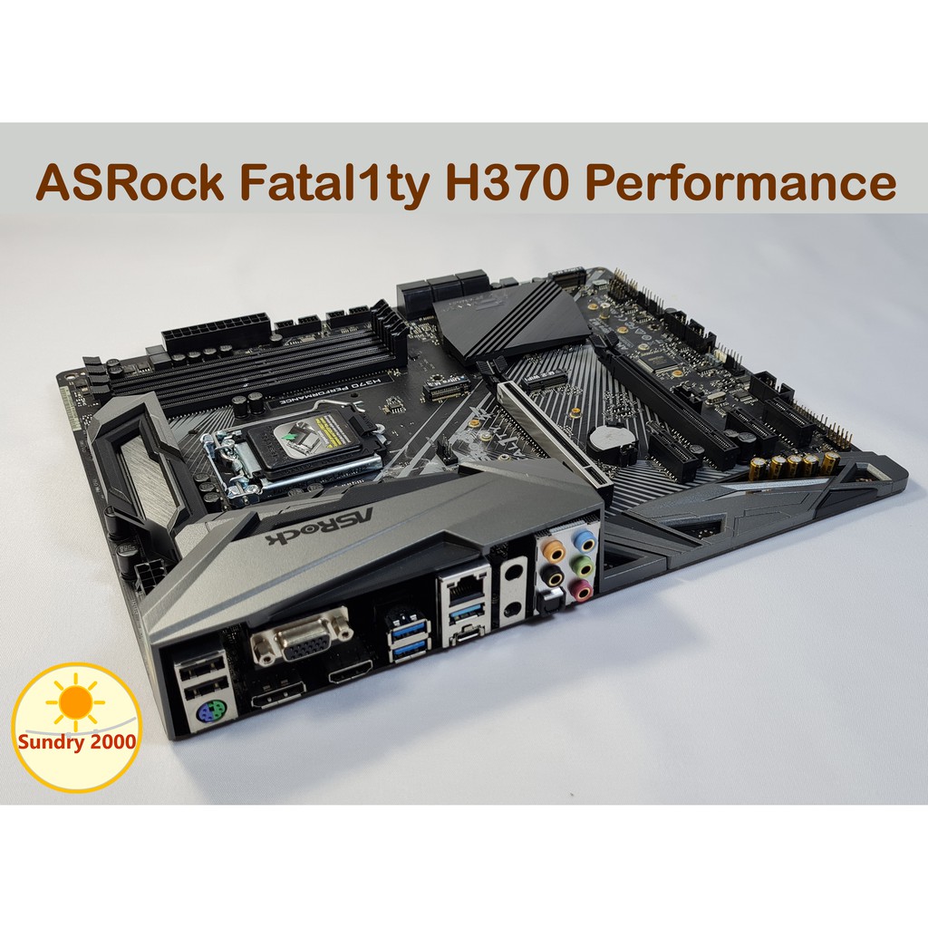 เมนบอร์ด ASRock Fatal1ty H370 Performance (มือสอง) LGA1151V2 | Shopee ...