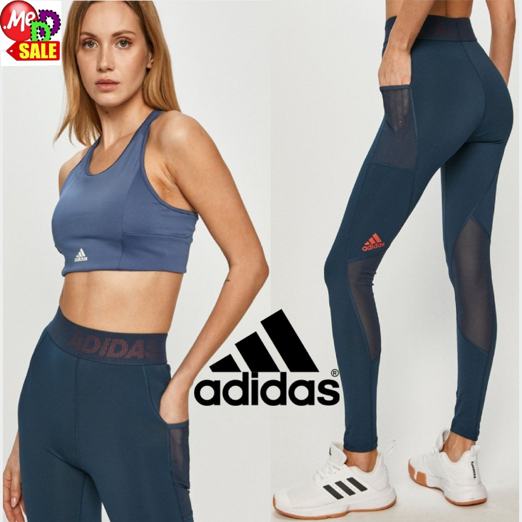 ADIDAS - ใหม่ กางเกงกระชับกล้ามเนื้อใส่ออกกำลังกาย TECHFIT BADGE OF ...