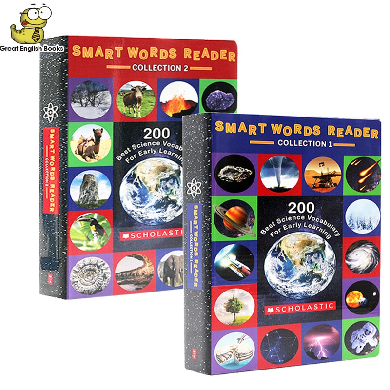 พร้อมส่ง Scholastic SMART WORDS READER COLLECTION 1 +2 (20 Books ...