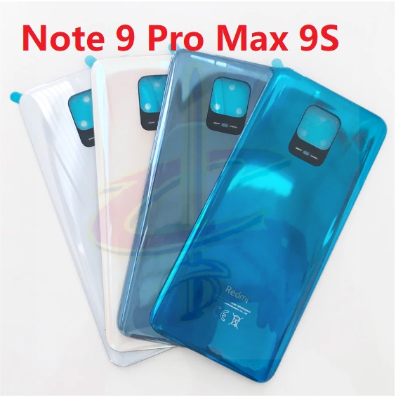 ฝาหลัง back cover ด้วยกาว สําหรับ Xiaomi Redmi Note 9s 9 Pro Max 4G ...