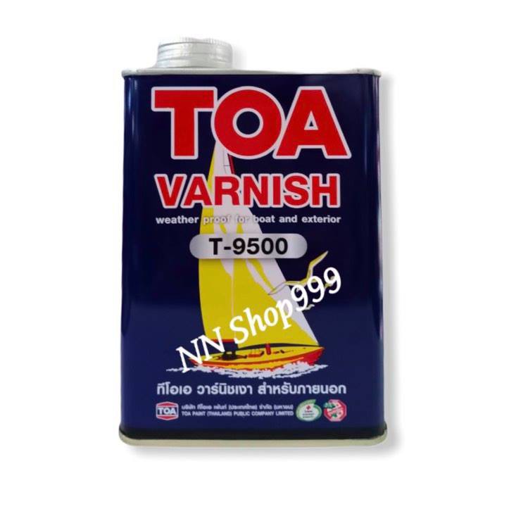 วานิชเงาภายนอก TOA #T9500 ขนาด 0.946 ลิตร | Shopee Thailand