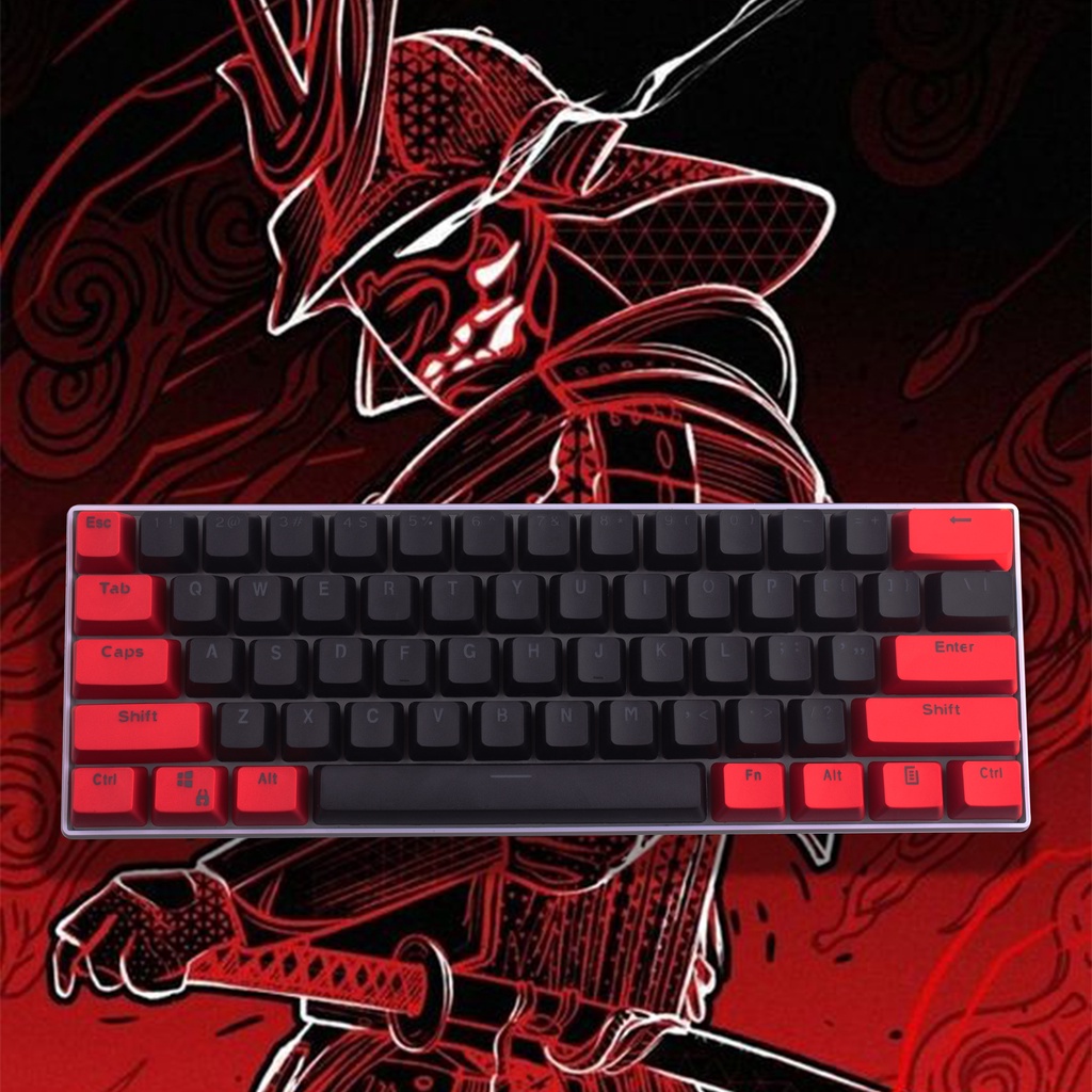 RK 61 Keycaps PBT Material OEM profile Backlit Two-Color Mechanical ...