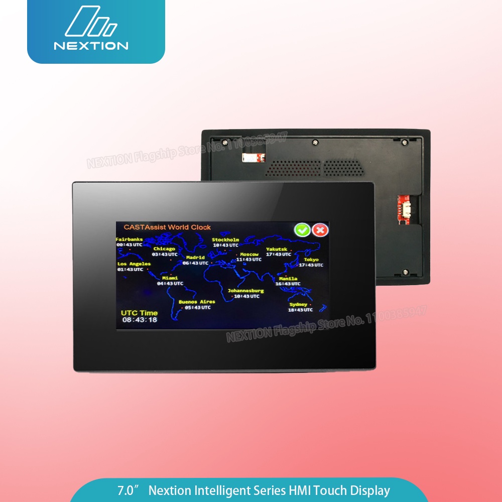 Nextion 7.0” Intelligent Series Resistive/Capacitive LCD TFT Touch ...