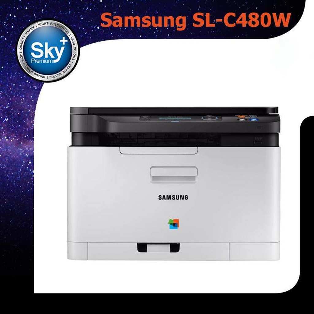 Samsung SL-C480W Color Laser Multifunction Printer | Shopee Thailand
