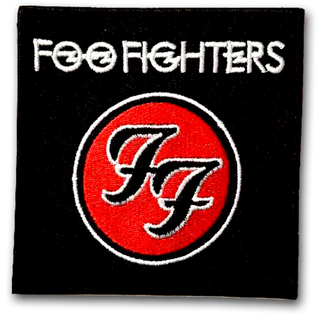 อาร์มติดเสื้อ ตัวรีดติดเสื้อผ้า อาร์ม ตัวรีด หมวก กระเป๋า วงดนตรี เฮฟวี เมทัล ร็อค Foo Fighters ...