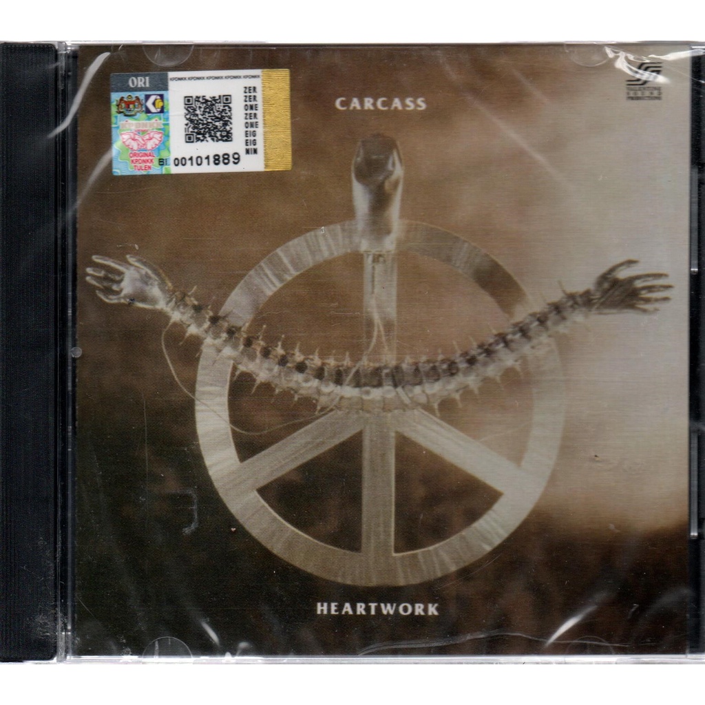 อัลบั้ม CD Carcass : Heartwork (10 Songs / NSR-8994-2) | Shopee Thailand