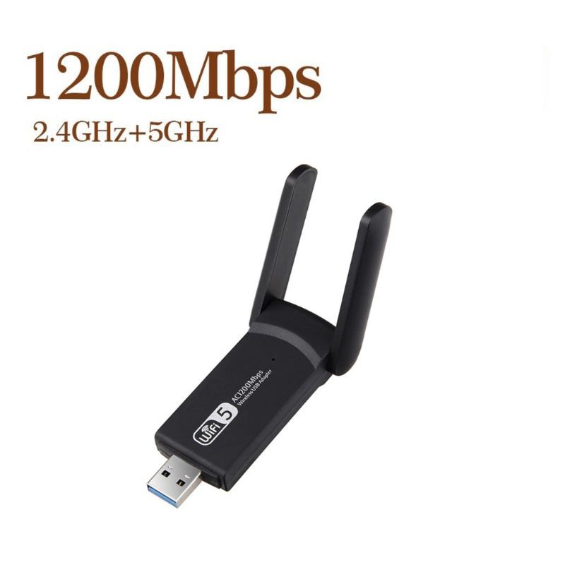 Wireless USB WiFi ADAPTER 1900Mbps USB การ์ดเครือข่าย 1200Mbps WIFI Dongle USB LAN Ethernet Dual ...
