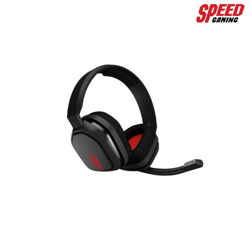 LOGITECH ASTRO A10 GREY/RED HEADSET (หูฟัง) SPEED GAMING | Shopee Thailand