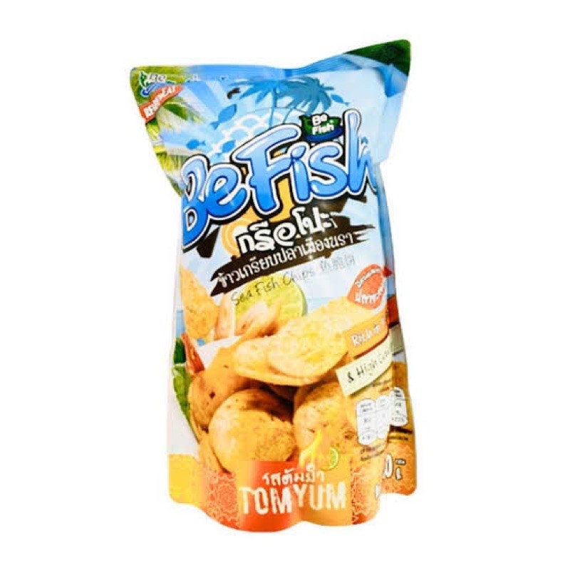 ข้าวเกรียบปลารสต้มยำ ตรา befish | Shopee Thailand