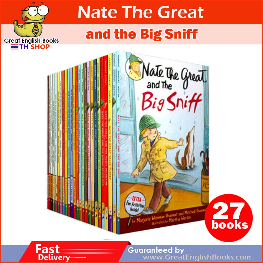 พร้อมส่ง หนังสือวรรณกรรมสำหรับเด็ก Nate The Great (27 Books set ...