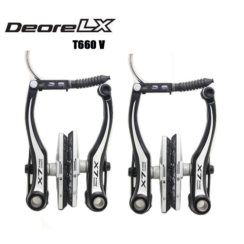 สําหรับ Shimano Original DEORE LX T610 T660 V biycle V เบรคคันโยก mtb ...