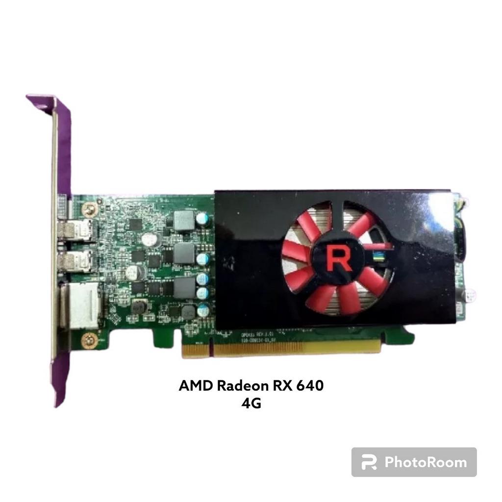 AMD Radeon RX640 4G GDDR5 PCIe Video Card Dell PN: Y77T6 Full-Height ...