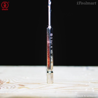 ONISHI ดอกสว่านเจาะไม้ เจาะนำสกรู เตเปอร์ No.21 HSS Tapered Auger Bits ...