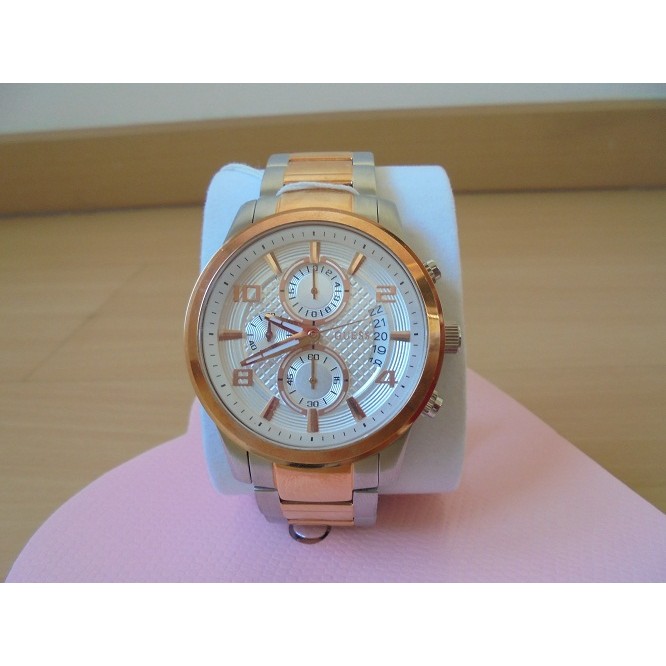 GUESS Silver/Rose Gold Watch W0075G2 | Shopee Thailand