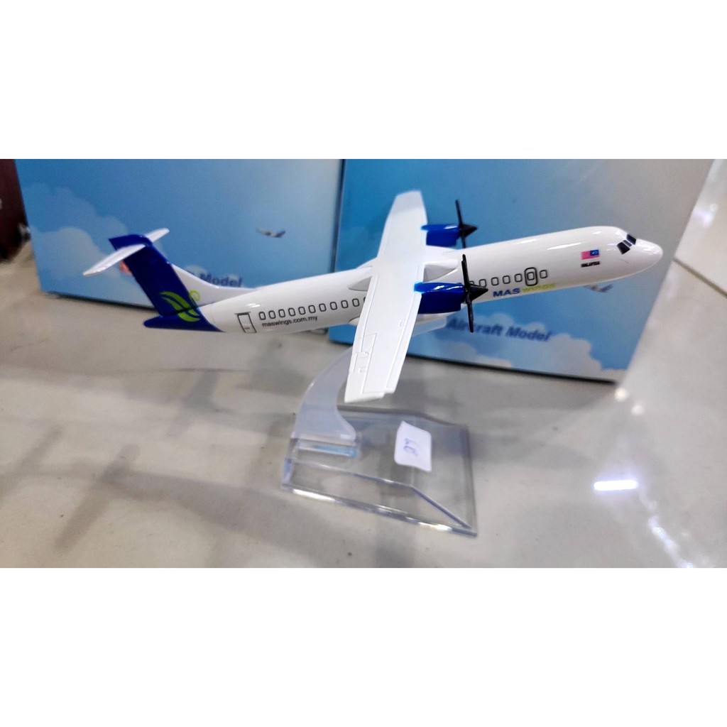 [16cm] โมเดลเครื่องบิน NEW MASwings ATR72-500 Aircraft Model Die-cast ...