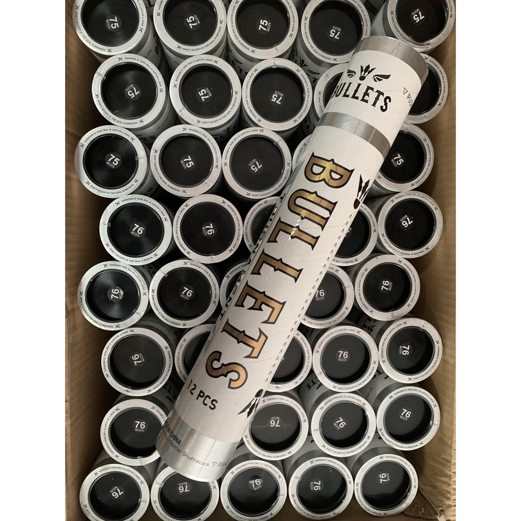 ลูกแบด Bullets แท้ 100% โดย VS sport speed 75 และ 76 Pk6W | Shopee Thailand