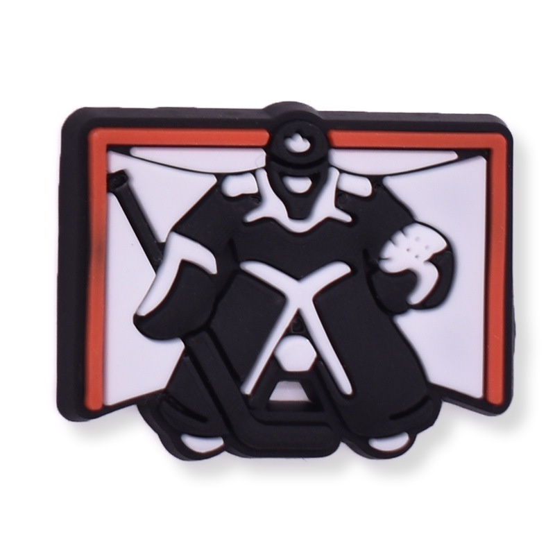 Ice Hockey Series Jibitz อุปกรณ์เสริม จี้หมุด สําหรับรองเท้า | Shopee ...