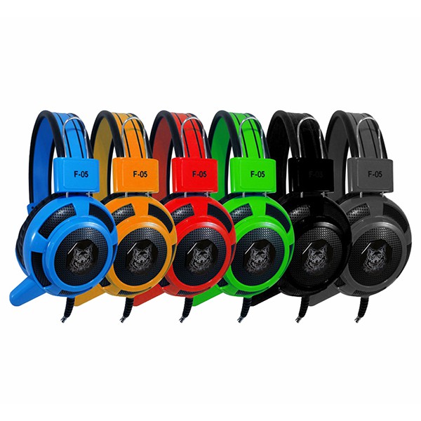 หูฟังเล่นเกมส์ ฟังเพลง F05 stereo headset gaming headset gaming headset ...