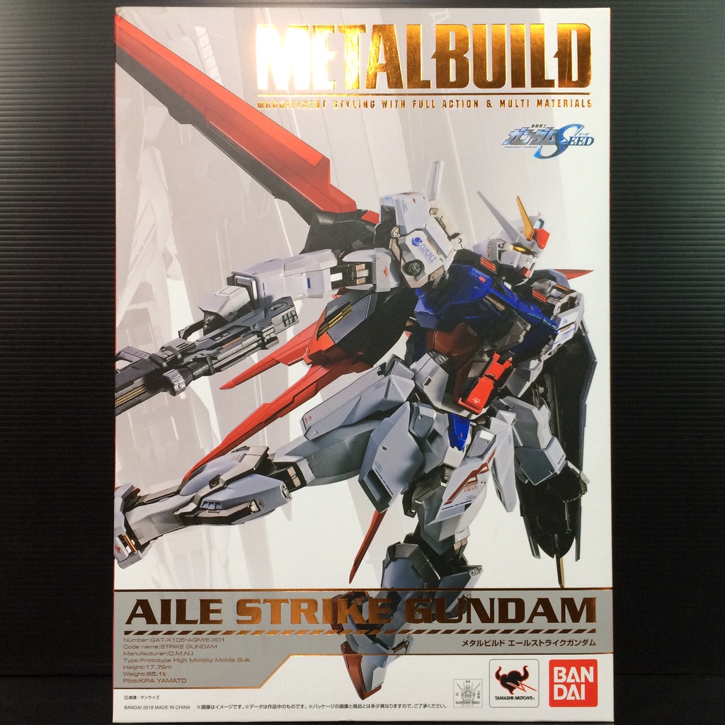Metal Build GAT-X105+AQM/E-X01 Aile Strike Gundam (Mobile Suit Gundam Seed) | Shopee Thailand