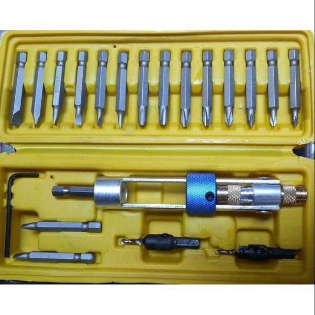 ชุดดอกสว่านไขควง หัวสลับ Half Time Drill Driver หัวไขควงอัจฉริยะ | Shopee Thailand