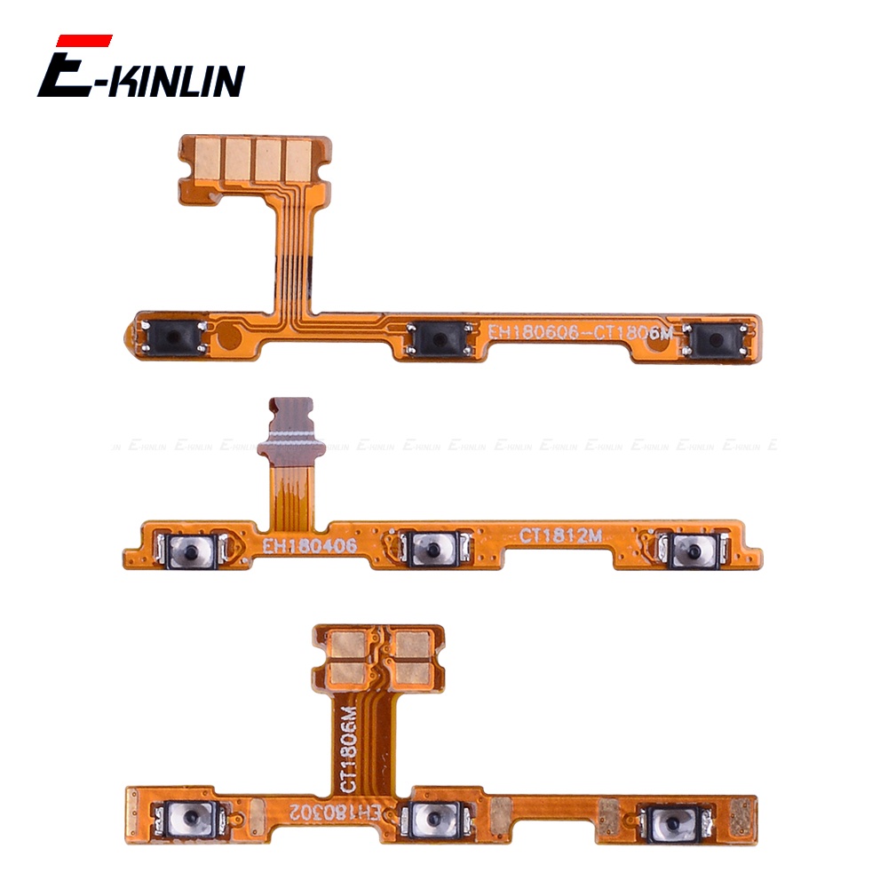 ปุ่มกดสวิตช์เปิดปิดเสียง สายแพ สําหรับ HuaWei Honor Play 8A 7A 7C 7X 7S ...