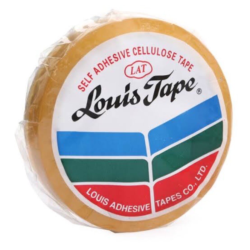 (ยกกล่อง 8 ม้วน)เทปใส สก๊อตเทปใส หลุยส์เทป Louis Tape ขนาด3/4 นิ้วแกน ...