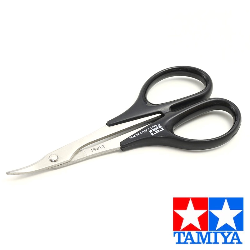 TAMIYA 74005 CURVED SCISSORS กรรไกรปากโค้ง | Shopee Thailand