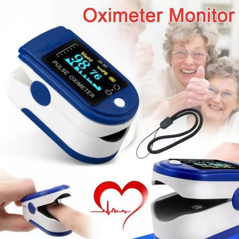 pulse oximeter lk87 เครื่องวัดออกซิเจนในเลือด | Shopee Thailand
