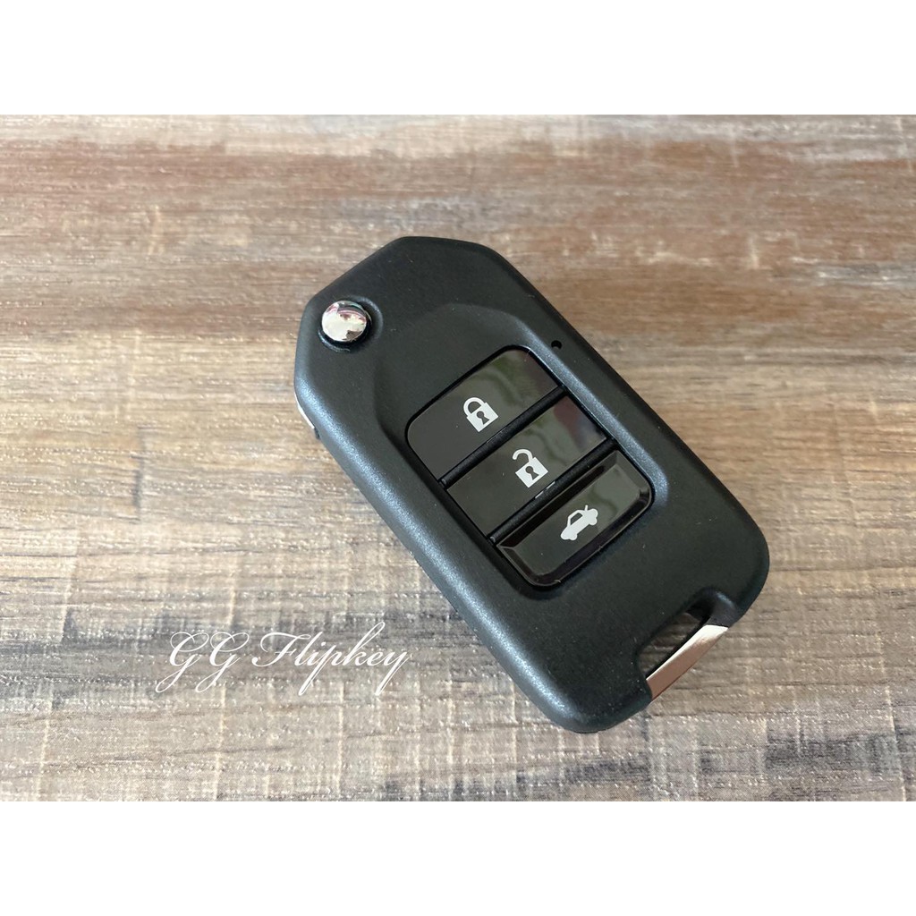 กุญแจพับ Honda jazz Mobilio , City , Jazz , Brv 2014-2019 ***ส่งฟรี ...