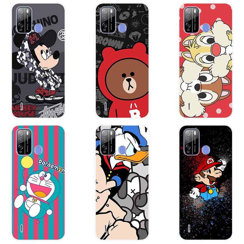เคสสำหรับ itel Vision 1 Pro Case Silicone Back Cover Soft Casing itel ...