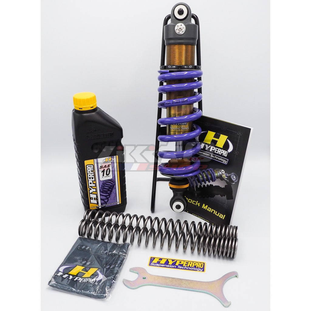 HYPERPRO STREET BOX Set สปริงโช๊คหน้า+โช๊คหลัง สำหรับ KAWASAKI Z900RS ...