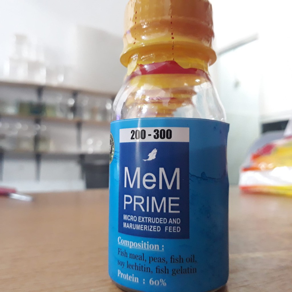 Mem PRIME Pellet 200-300 ตาข่าย 45 กรัม - เม็ดปลา 45 กรัม 200-300 ...