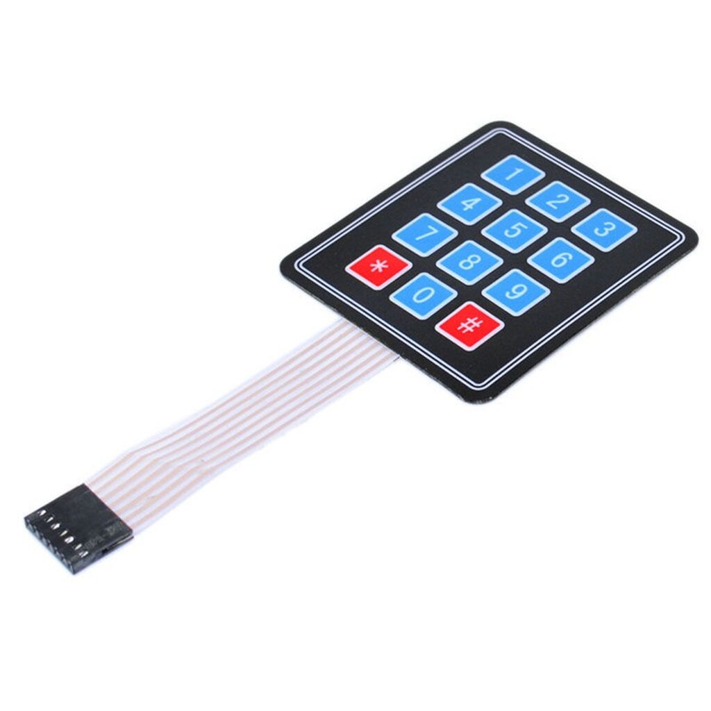 Keypad 3x4 Matrix คีย์แพดขนาด 3x4 | Shopee Thailand