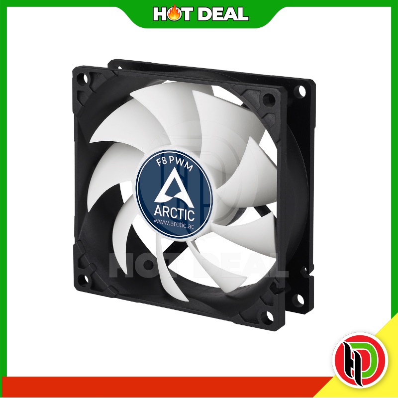 Hotdeal Arctic F8 PWM 80 mm High Performance Standard Case Fan Laptop ...