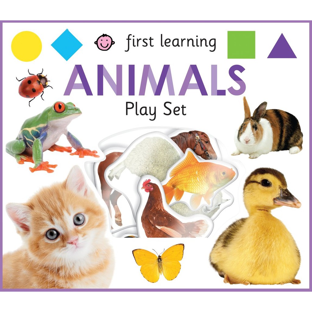 หนังสือนิทานภาษสอังกฤษ First Learning Animals Play Set (First Learning ...
