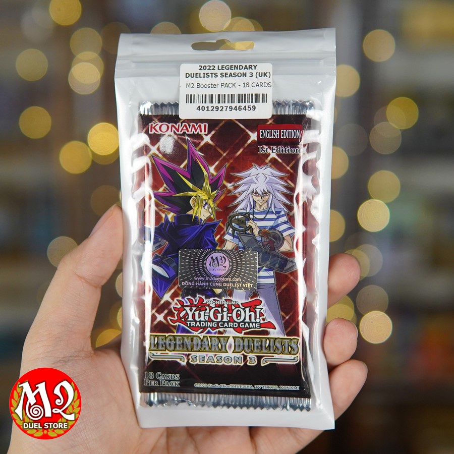 Yugioh Booster pack Legendary Duelists Season 3 card pack (แพ็คละ 18 ใบ) - นําเข้าจาก ...