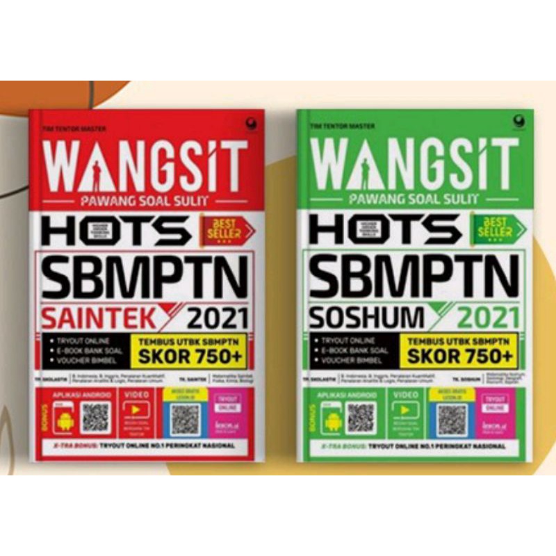 Wangsit hots sbmptn saintek And soshum แพ็กเกจประหยัด 2021 และ 2022 ได้ ...