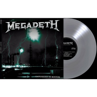 แผ่นเสียง Megadeth ชุด Unplugged In Boston Limited 1LP Silver Vinyl ...