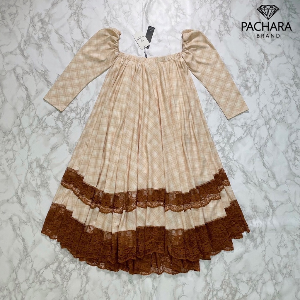 PACHARA BRAND BOUTIQUE ★ Brand: PACHARA BRAND Detail: แมกซี่เดรสคอ ...