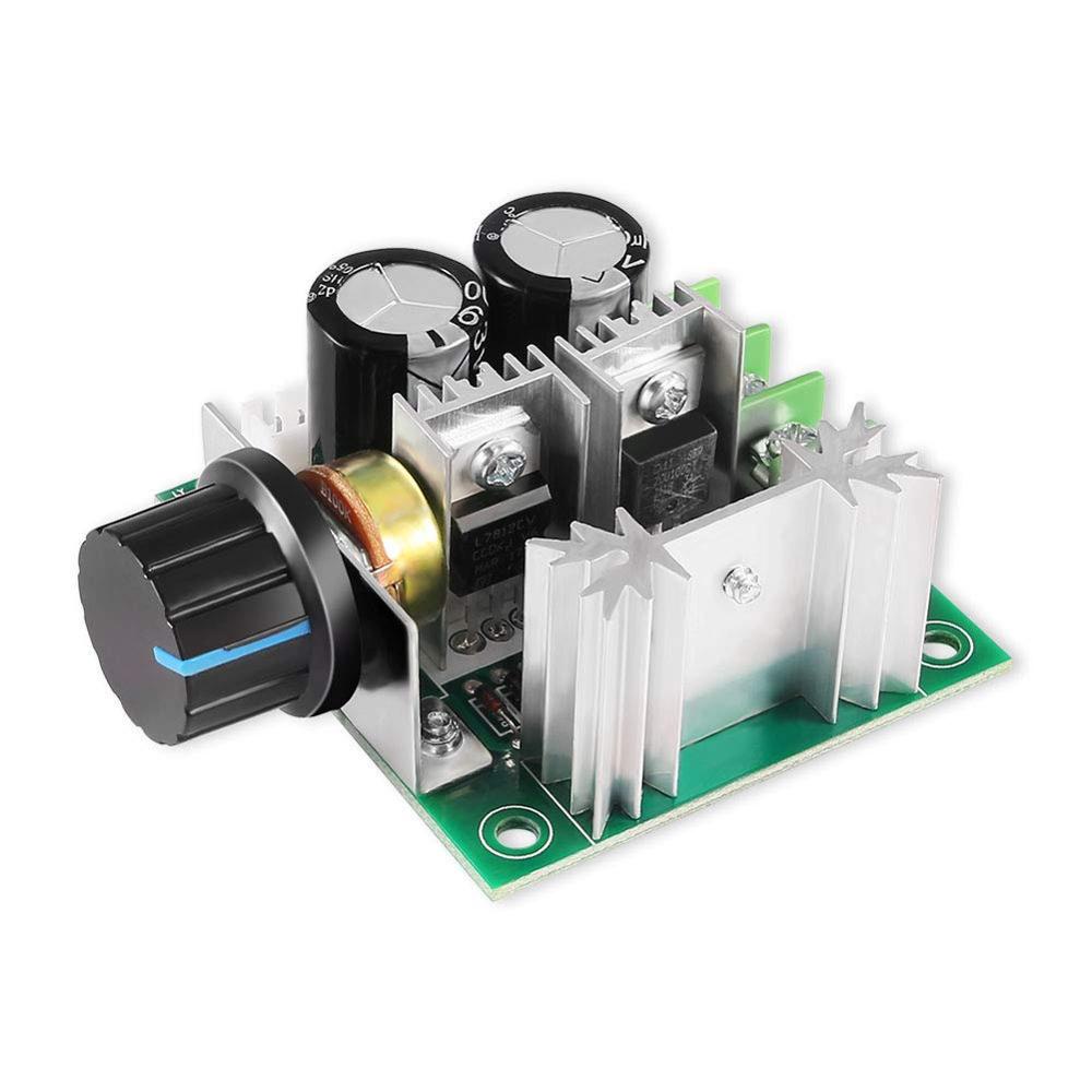 Universal DC Motor Speed Controller 12-40V 400W 10A Adjustable PWM DC Power Speed Regulator ...