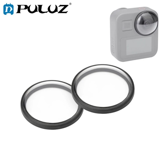 PULUZ Acrylic Protective Lens Cover for GoPro Max Camera Lens cap ฝา ...