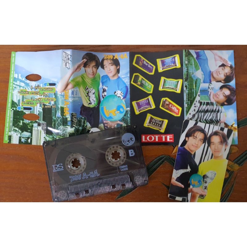 เทปเพลงอาร์เอส (RS) ยุค 90 มือสอง ขายแยกม้วน raptor, louis, jame, anan ...