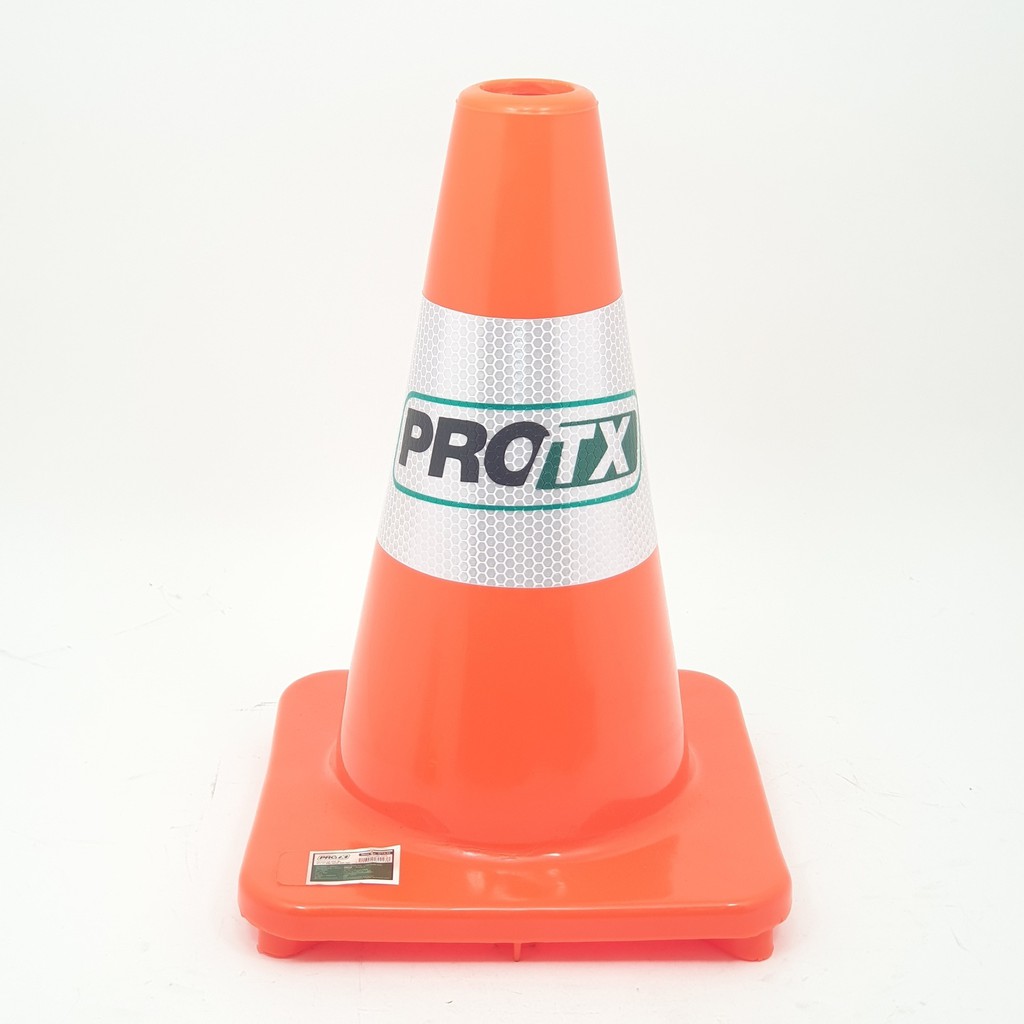 Protx กรวยจราจร PVC รุ่น DTA30 ขนาด 300 mm Pro-tx สีส้ม | Shopee Thailand