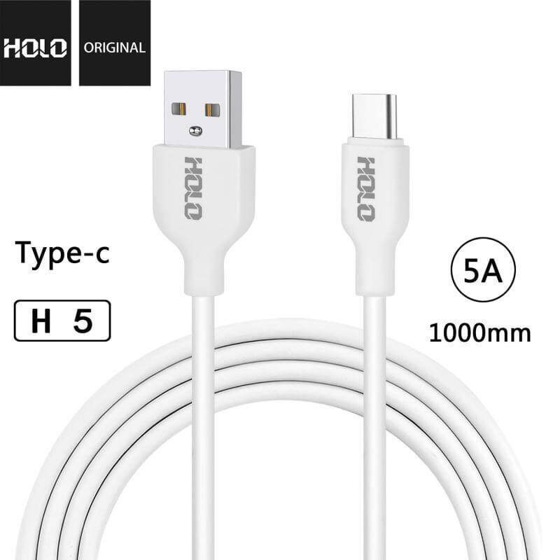 HOLO H5 USB 1M 5A สายชาร์จ ip Micro USB TypeC สายยาว 1ม. | Shopee Thailand