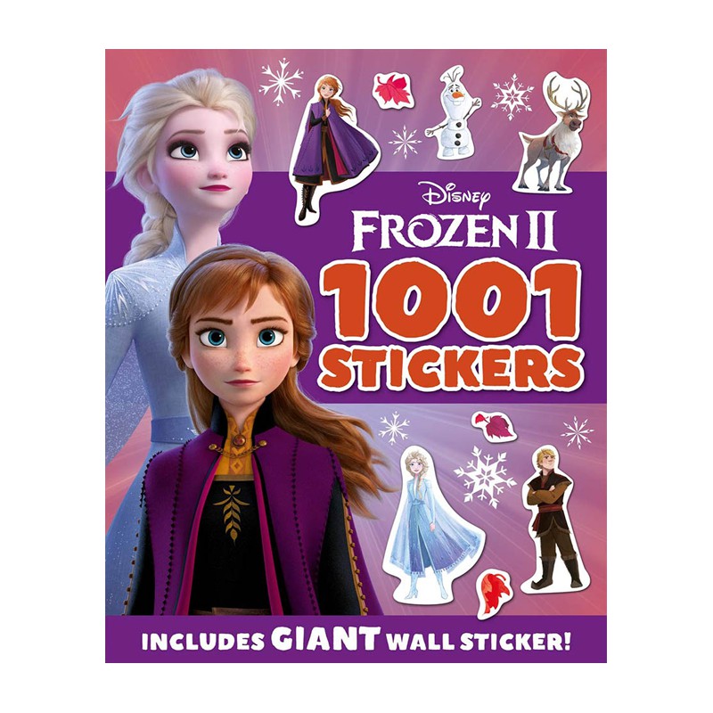 บงกช หนังสือต่างประเทศ Disney Frozen 2 1001 Stickers (1001 Stickers ...